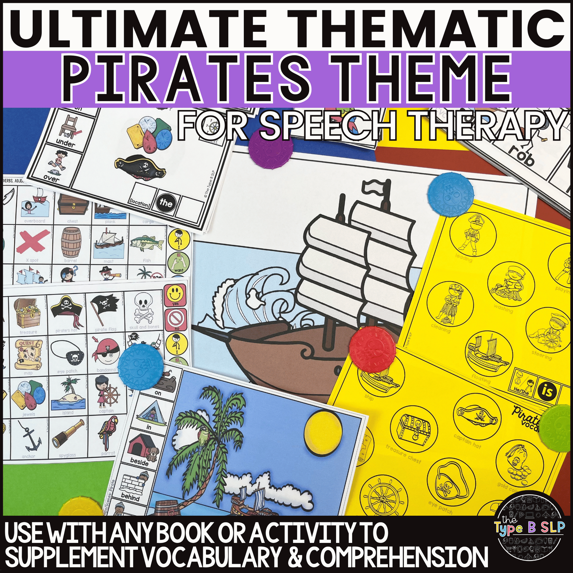 Ultimate Thematic PIRATE UNIT for Speech Therapy | Pirate Theme – The ...