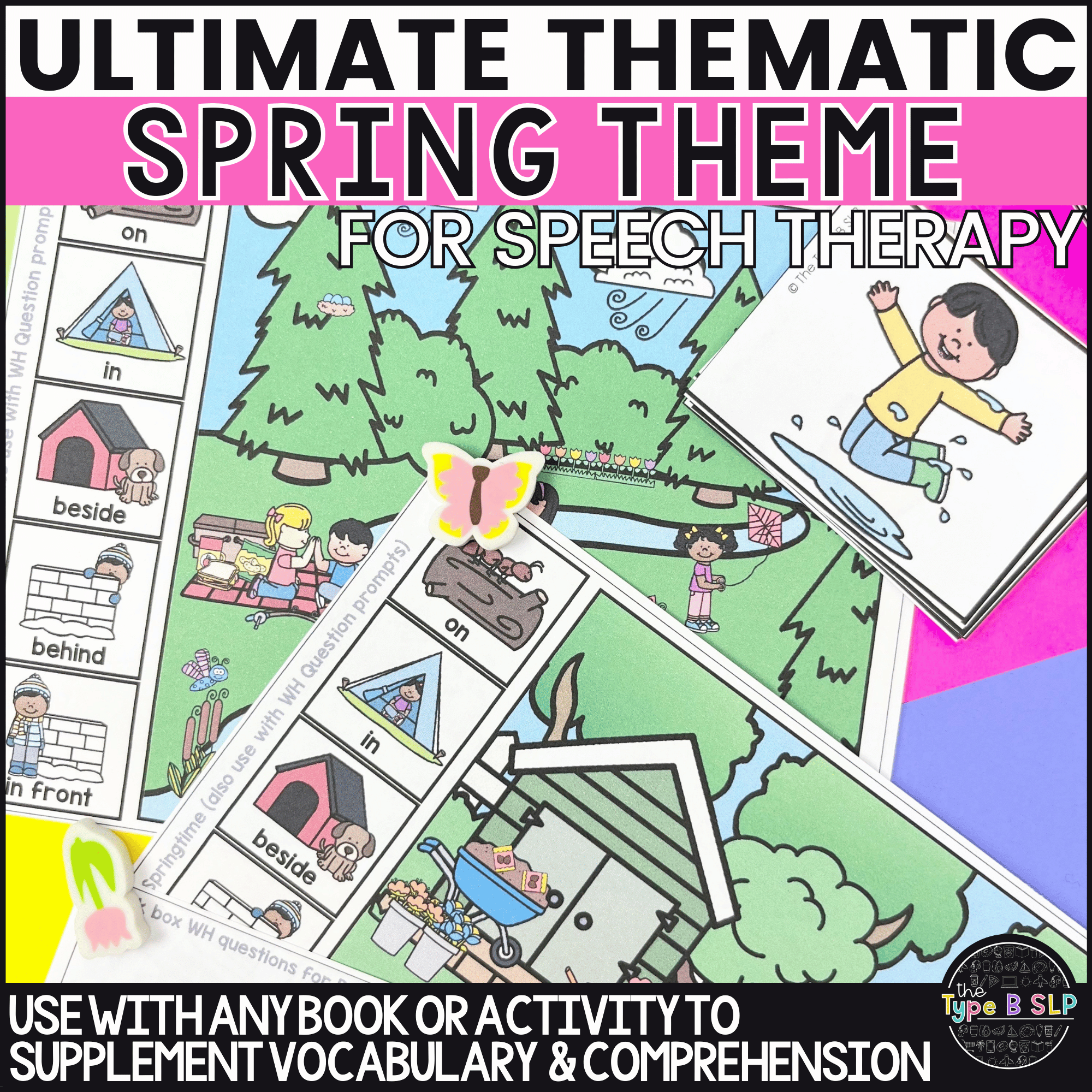 Ultimate Thematic SPRING UNIT for Speech Therapy | Spring Theme for Sp ...