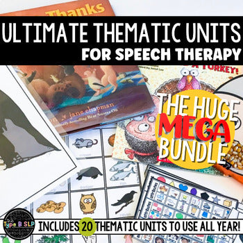 MEGA BUNDLE: Ultimate Thematic Seasonal Units – The Type B SLP