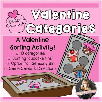 Valentine's Day Category Sorting for Speech and Language Therapy – The ...