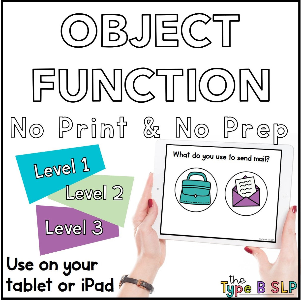 No Print Basic Concepts: Object Function with Task Box Cards – The Type ...