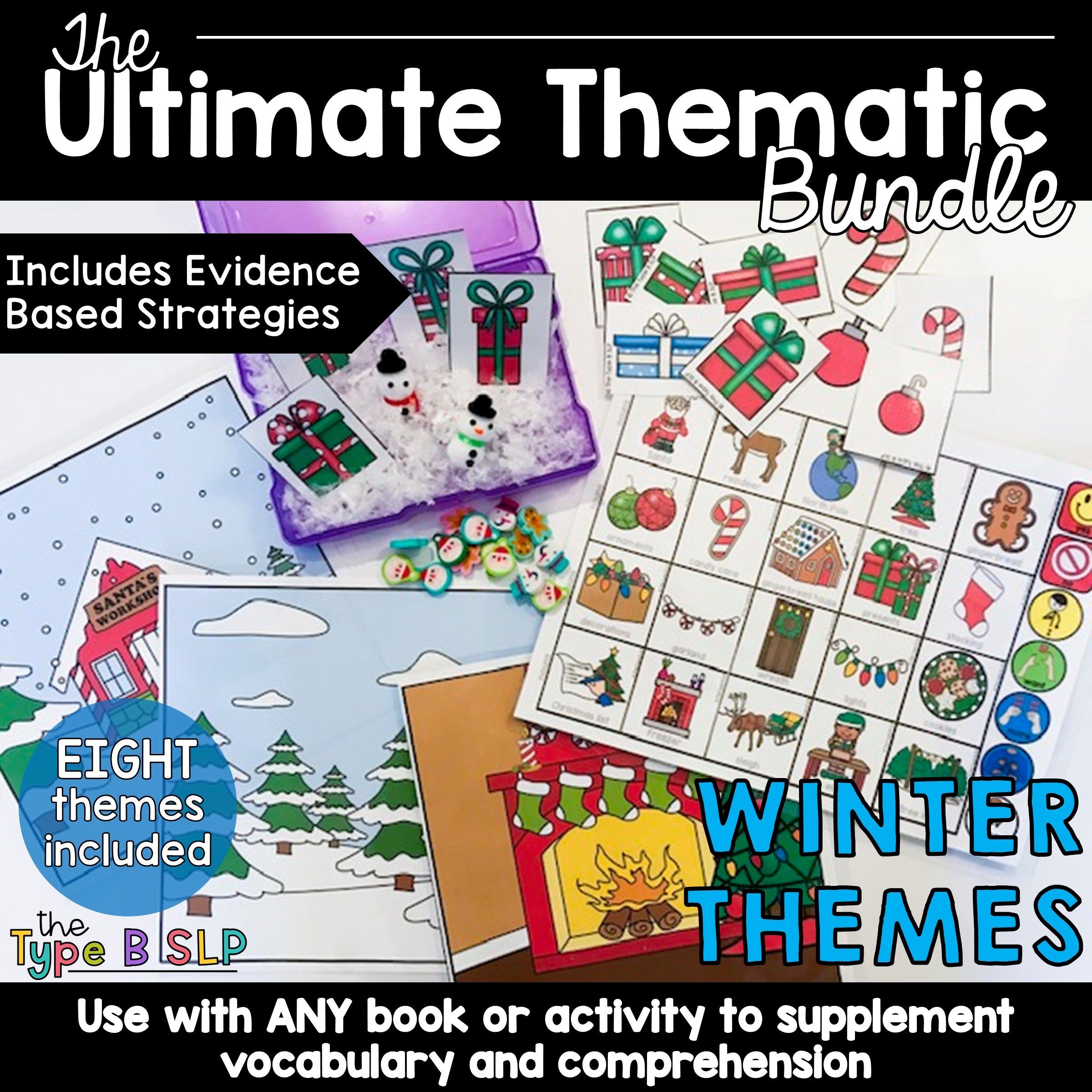 Ultimate Thematic WINTER Unit: The Bundle – The Type B SLP